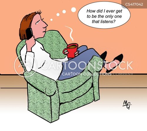 Listening Skills Cartoons and Comics - funny pictures from CartoonStock