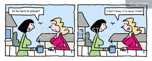 Marital Conversation Cartoons and Comics - funny pictures from CartoonStock
