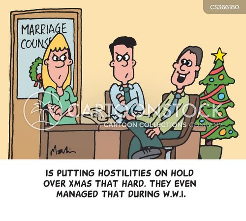 Truce Cartoons and Comics - funny pictures from CartoonStock