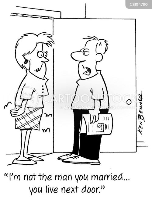 Neighbor Problems Cartoons and Comics - funny pictures from CartoonStock