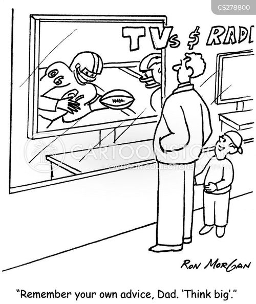 Think Big Cartoons and Comics - funny pictures from CartoonStock