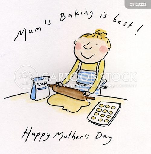 Mom's Baking Cartoons and Comics - funny pictures from CartoonStock