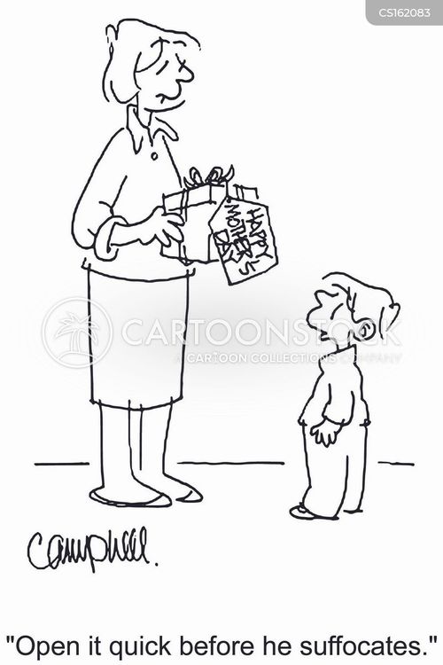 Suffocation Cartoons and Comics - funny pictures from CartoonStock