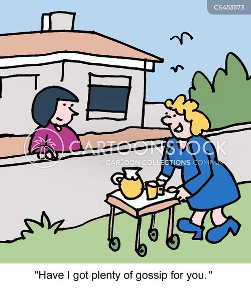 Busybodies Cartoons and Comics - funny pictures from CartoonStock