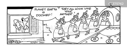 Invading The Planet Cartoons and Comics - funny pictures from CartoonStock