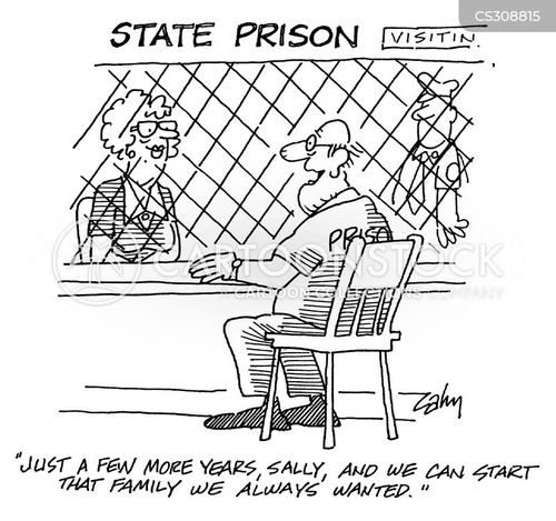 Inmate Families Cartoons and Comics - funny pictures from CartoonStock