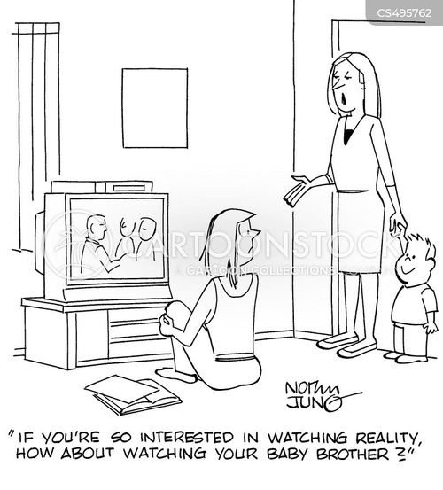 Tv Reality Programs Cartoons and Comics - funny pictures from CartoonStock