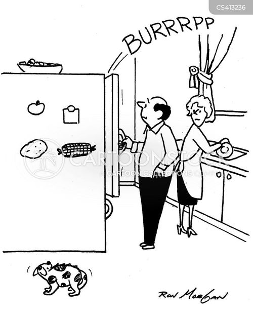 Refrigerator Malfunction Cartoons and Comics - funny pictures from ...