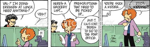 Work Colleague Cartoons and Comics - funny pictures from CartoonStock