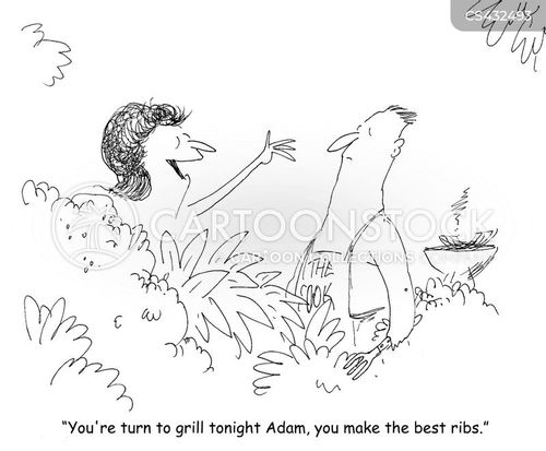 Ribs Cartoons and Comics - funny pictures from CartoonStock