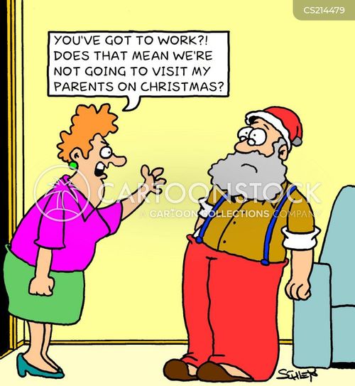 Working Over Christmas Cartoons and Comics - funny pictures from ...