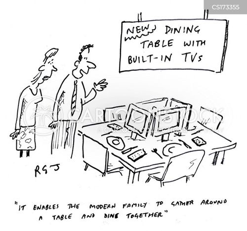 Dining Table Cartoons and Comics - funny pictures from CartoonStock