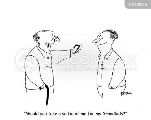 Self-photo Cartoons and Comics - funny pictures from CartoonStock