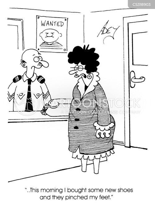 Pinching Cartoons and Comics - funny pictures from CartoonStock