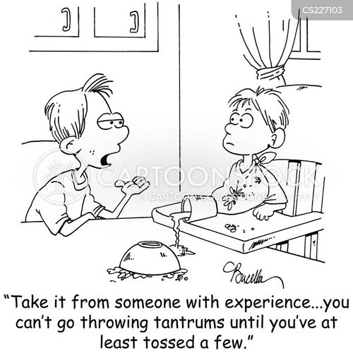 Throwing Tantrums Cartoons and Comics - funny pictures from CartoonStock