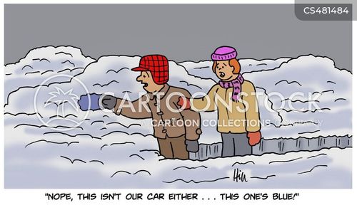 Snow Falling Cartoons and Comics - funny pictures from CartoonStock