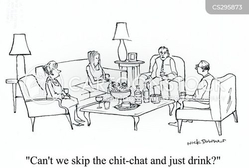 Chit Chat Cartoons and Comics - funny pictures from CartoonStock
