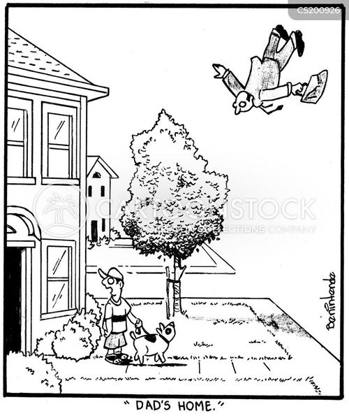 Suburbs Cartoons and Comics - funny pictures from CartoonStock