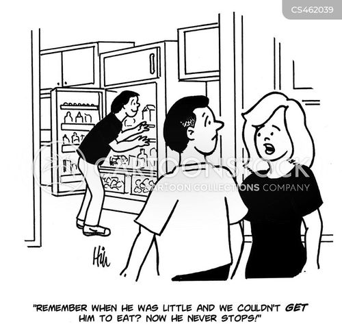 Growth Spurt Cartoons and Comics - funny pictures from CartoonStock