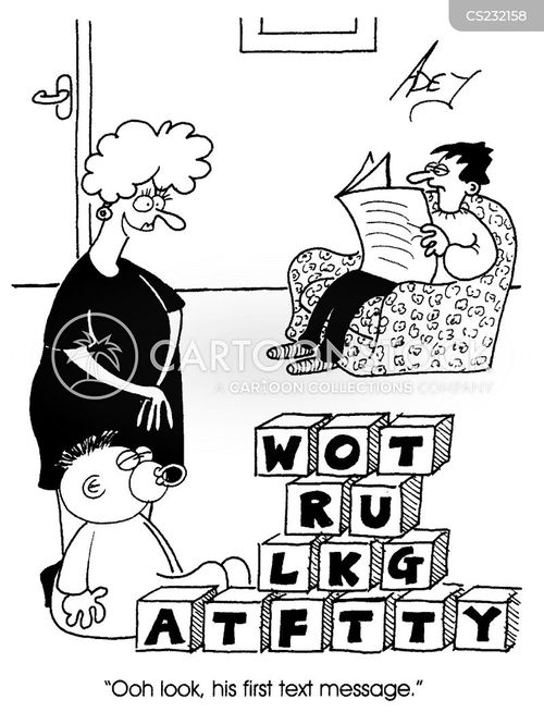 Txt Cartoons and Comics - funny pictures from CartoonStock
