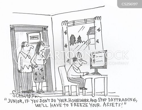 Asset Freezing Cartoons and Comics - funny pictures from CartoonStock