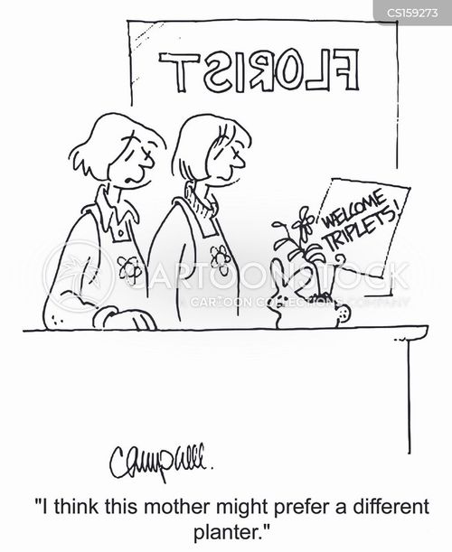 Triplets Cartoons and Comics - funny pictures from CartoonStock