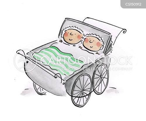 Twin Babies Cartoons and Comics - funny pictures from CartoonStock