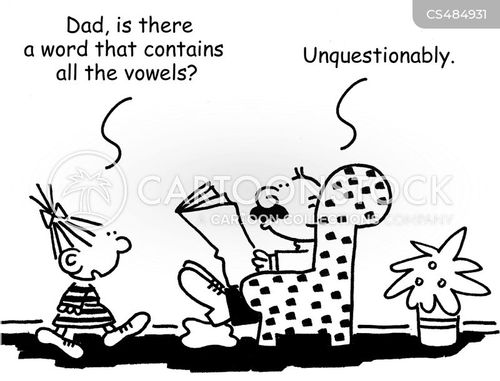 Consonants Cartoons and Comics - funny pictures from CartoonStock