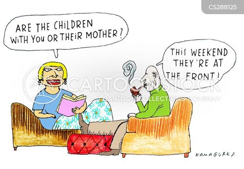 Family Feuding Cartoons and Comics - funny pictures from CartoonStock