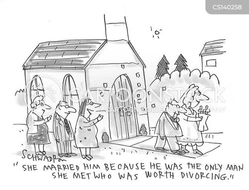 Second Wedding Cartoons and Comics - funny pictures from CartoonStock
