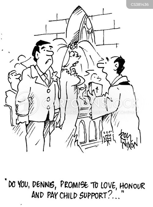 Child Support Cartoons and Comics - funny pictures from CartoonStock