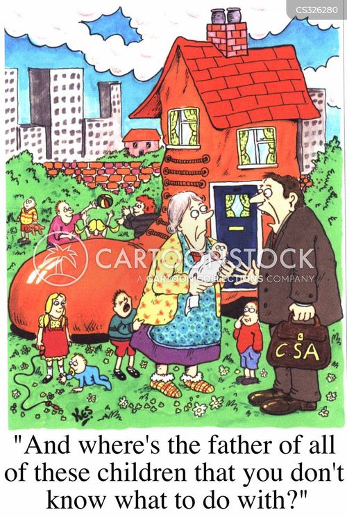 Child Support Agency Cartoons and Comics - funny pictures from CartoonStock