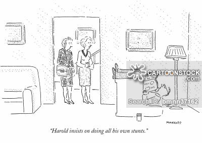 Falling Over Cartoons and Comics - funny pictures from CartoonStock