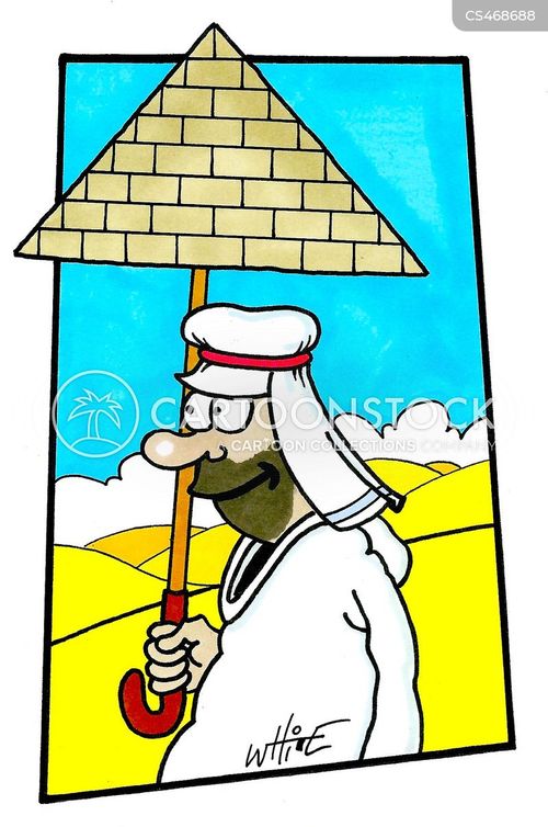 Pyramid Building Cartoons and Comics - funny pictures from CartoonStock