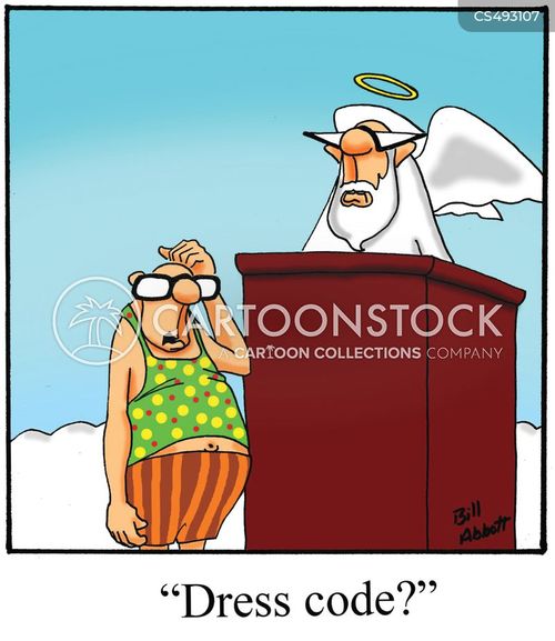Dress Code Cartoons and Comics - funny pictures from CartoonStock