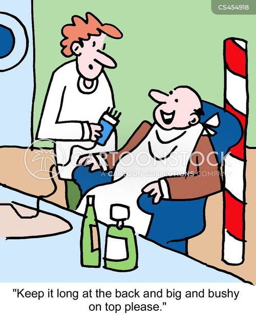 Barber's Shop Cartoons and Comics - funny pictures from CartoonStock
