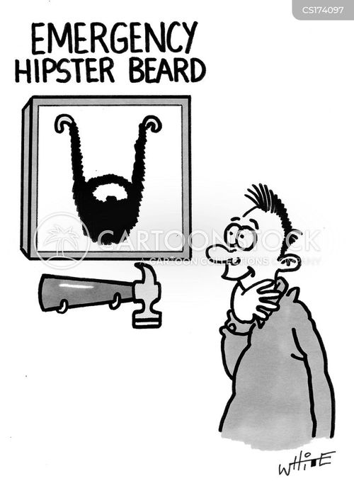 Fake Beard Cartoons and Comics - funny pictures from CartoonStock