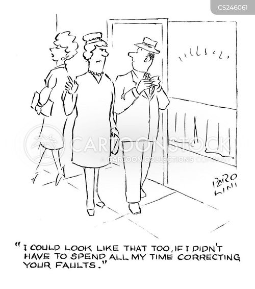 Correcting Faults Cartoons and Comics - funny pictures from CartoonStock