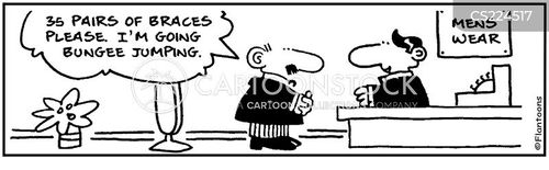 Elastic Cartoons and Comics - funny pictures from CartoonStock