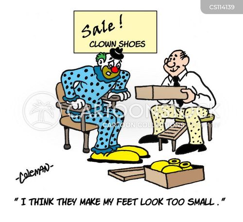 Odd Shoes Cartoons and Comics - funny pictures from CartoonStock