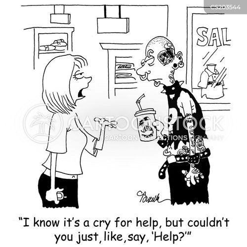 Punk Rock Cartoons and Comics - funny pictures from CartoonStock