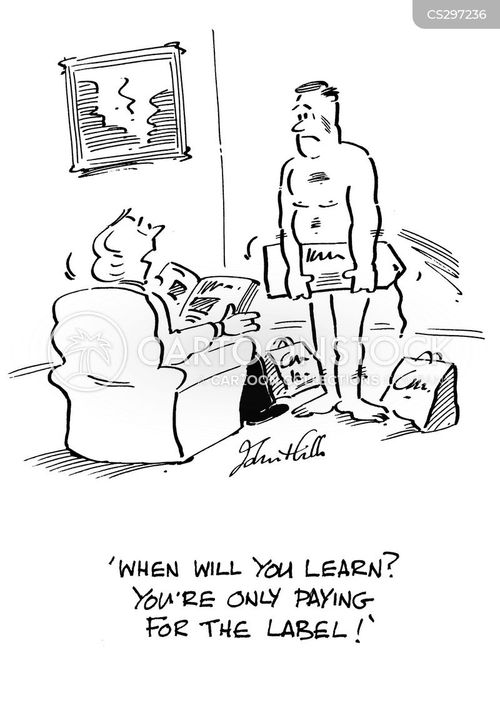 Clothing Superstore Cartoons and Comics - funny pictures from CartoonStock