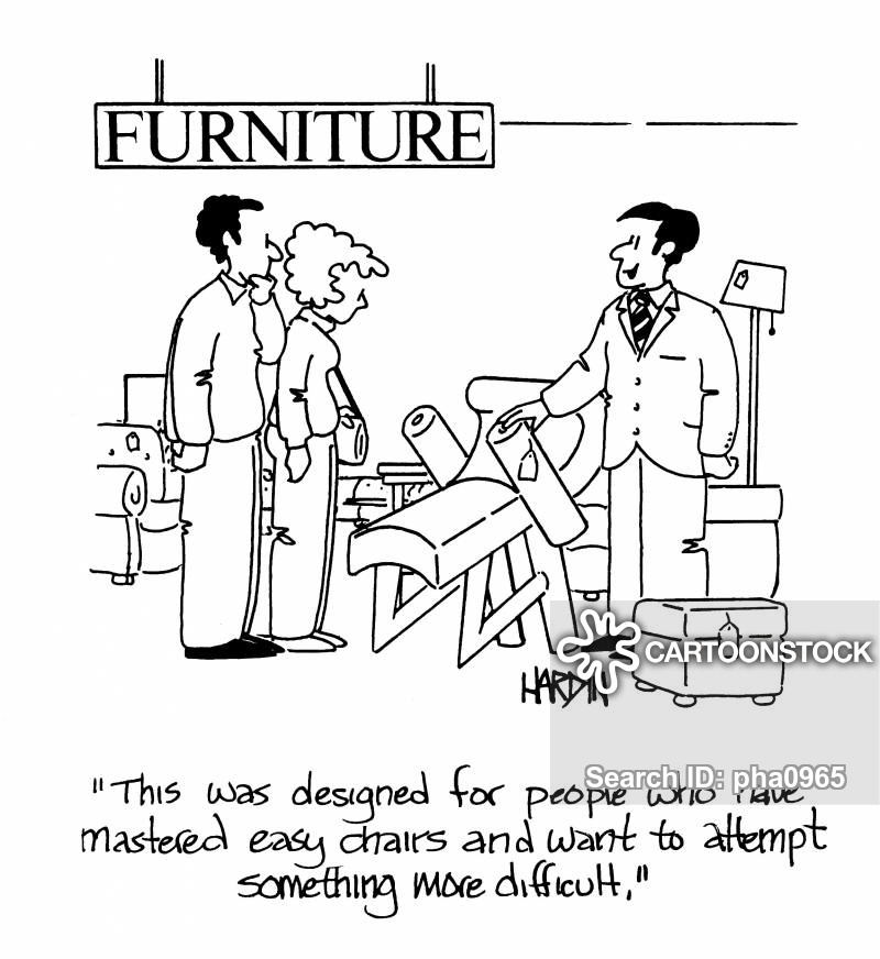 Furniture Shopping Cartoons and Comics - funny pictures from CartoonStock