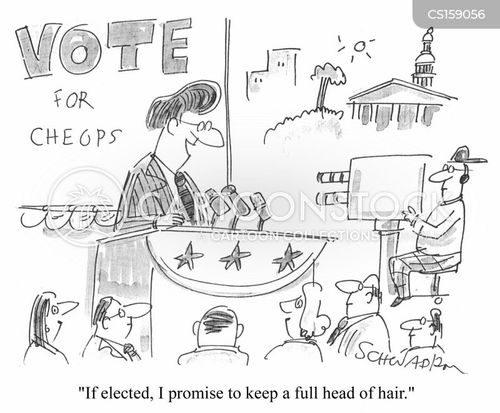 Election Speech Cartoons and Comics - funny pictures from CartoonStock