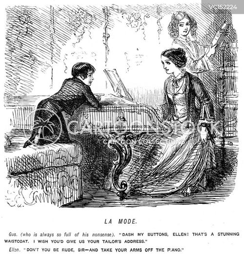 La Mode Cartoons and Comics - funny pictures from CartoonStock