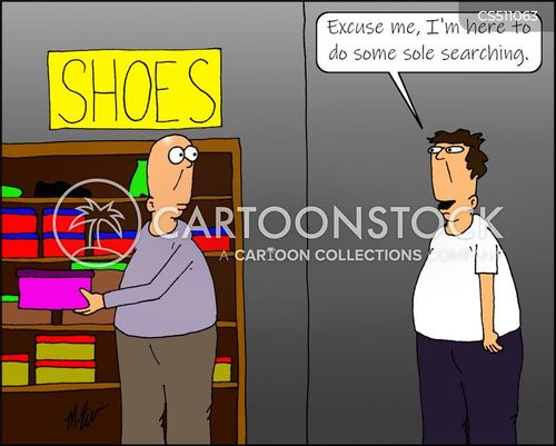Shoe Soles Cartoons and Comics - funny pictures from CartoonStock