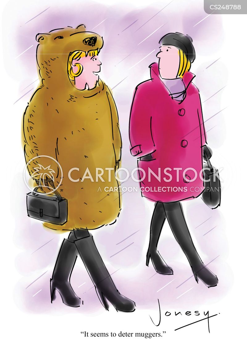 Fur Coat Cartoons and Comics - funny pictures from CartoonStock