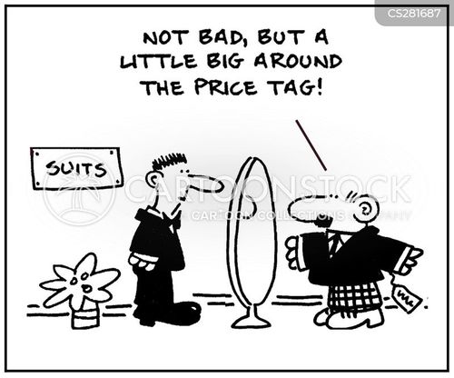 Price Tag Cartoons and Comics - funny pictures from CartoonStock