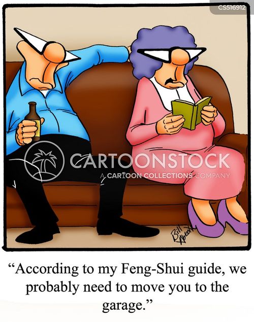 Feng Shui Cartoons and Comics - funny pictures from CartoonStock