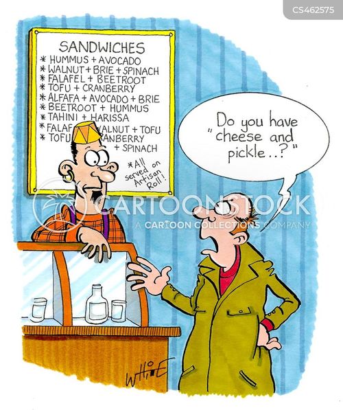 Sandwich Fillings Cartoons and Comics - funny pictures from CartoonStock